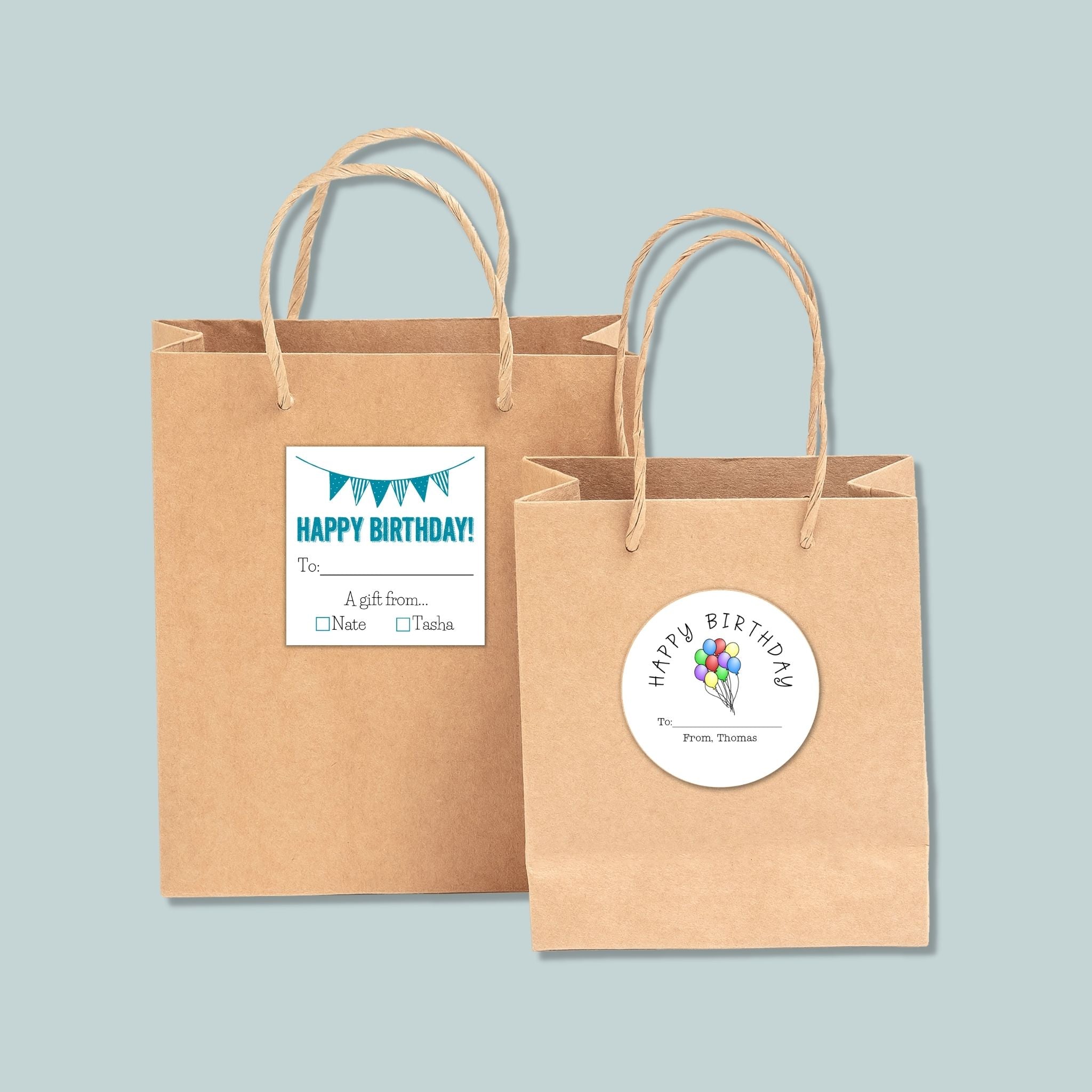 Personalized Birthday Gift Tags – The Note House
