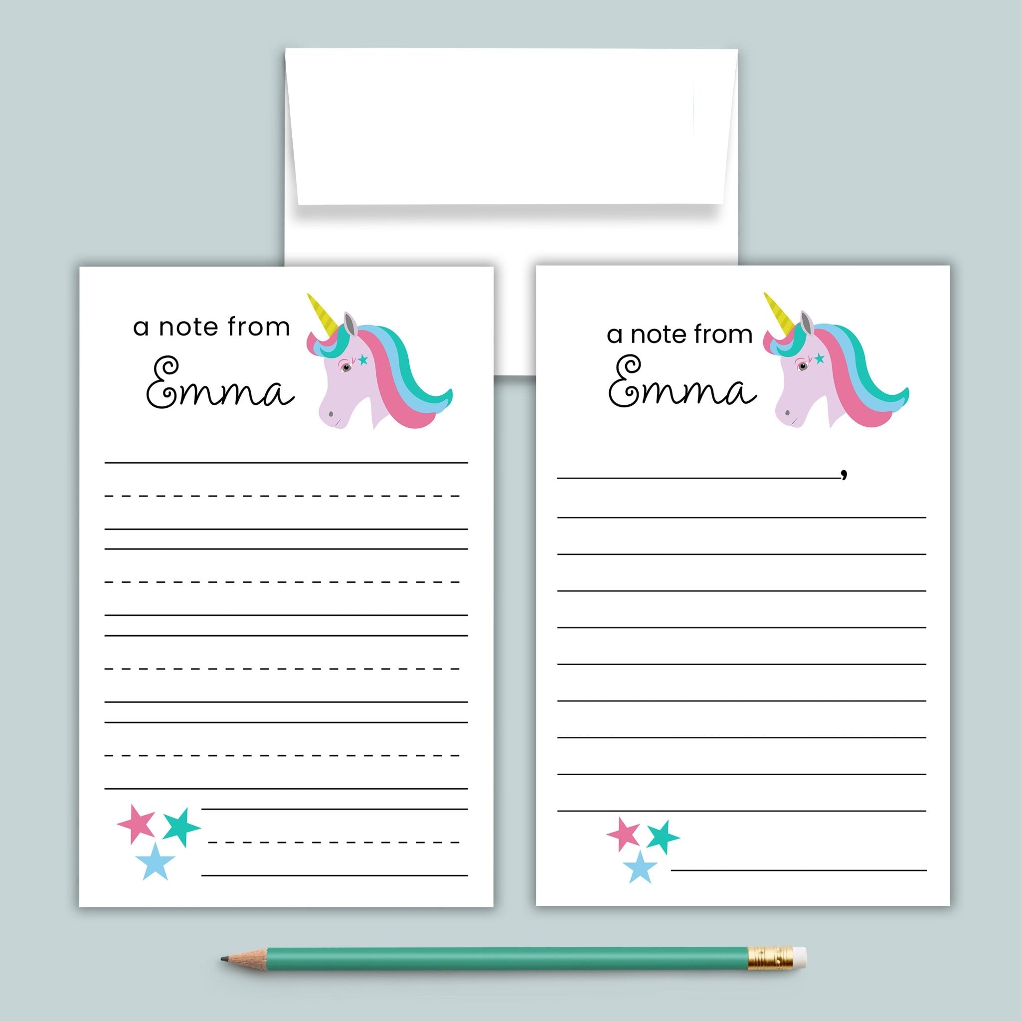 Lined Stationery for Kids – The Note House